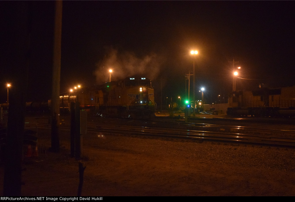 UP Engine 7629, Des Moines IA